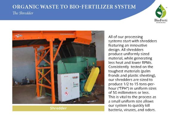 Recycled Organic Waste Biofertilizer – Bioferti